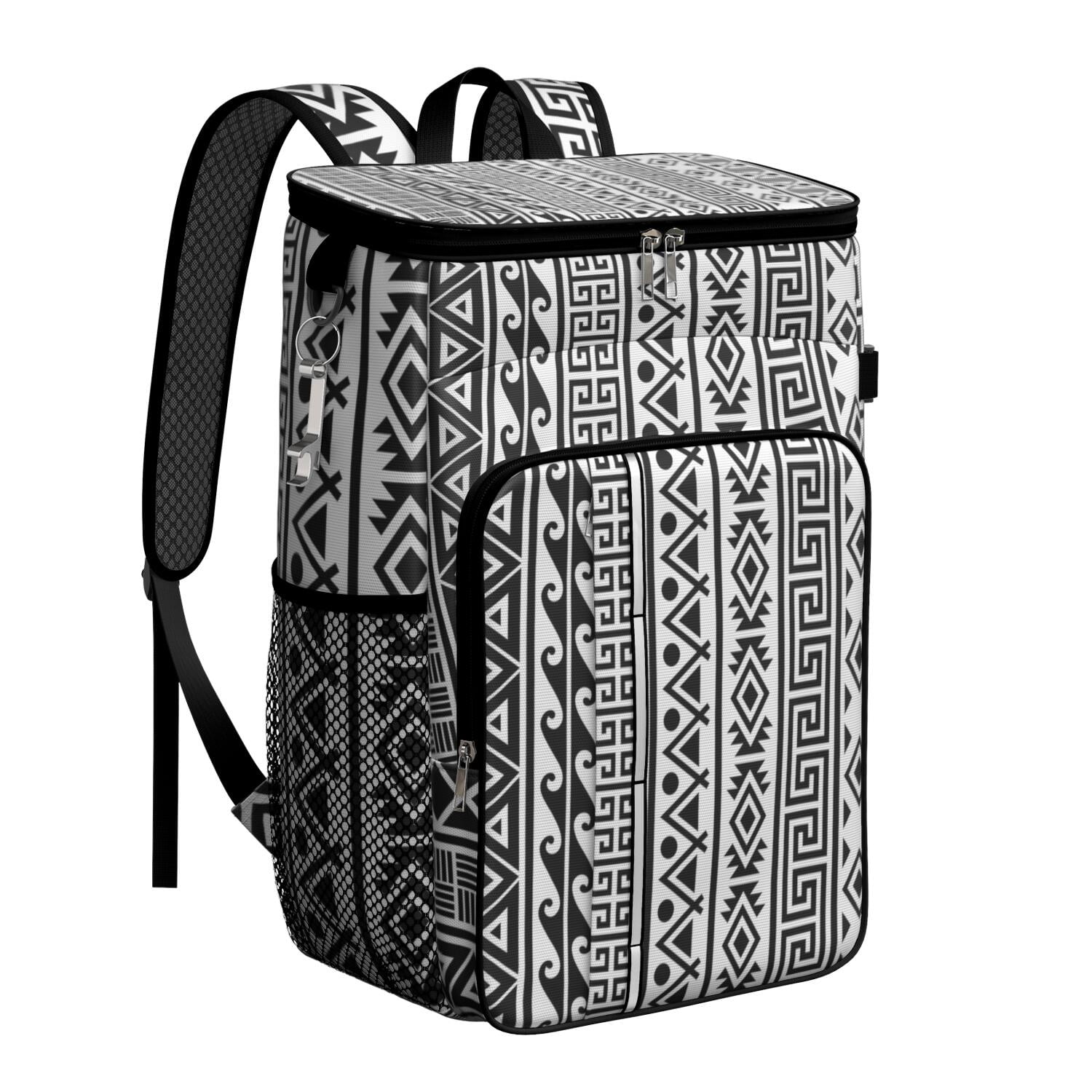 Symmetrical Rustic Style Insulated Cooler Backpack - 20L Soft Cooler ...