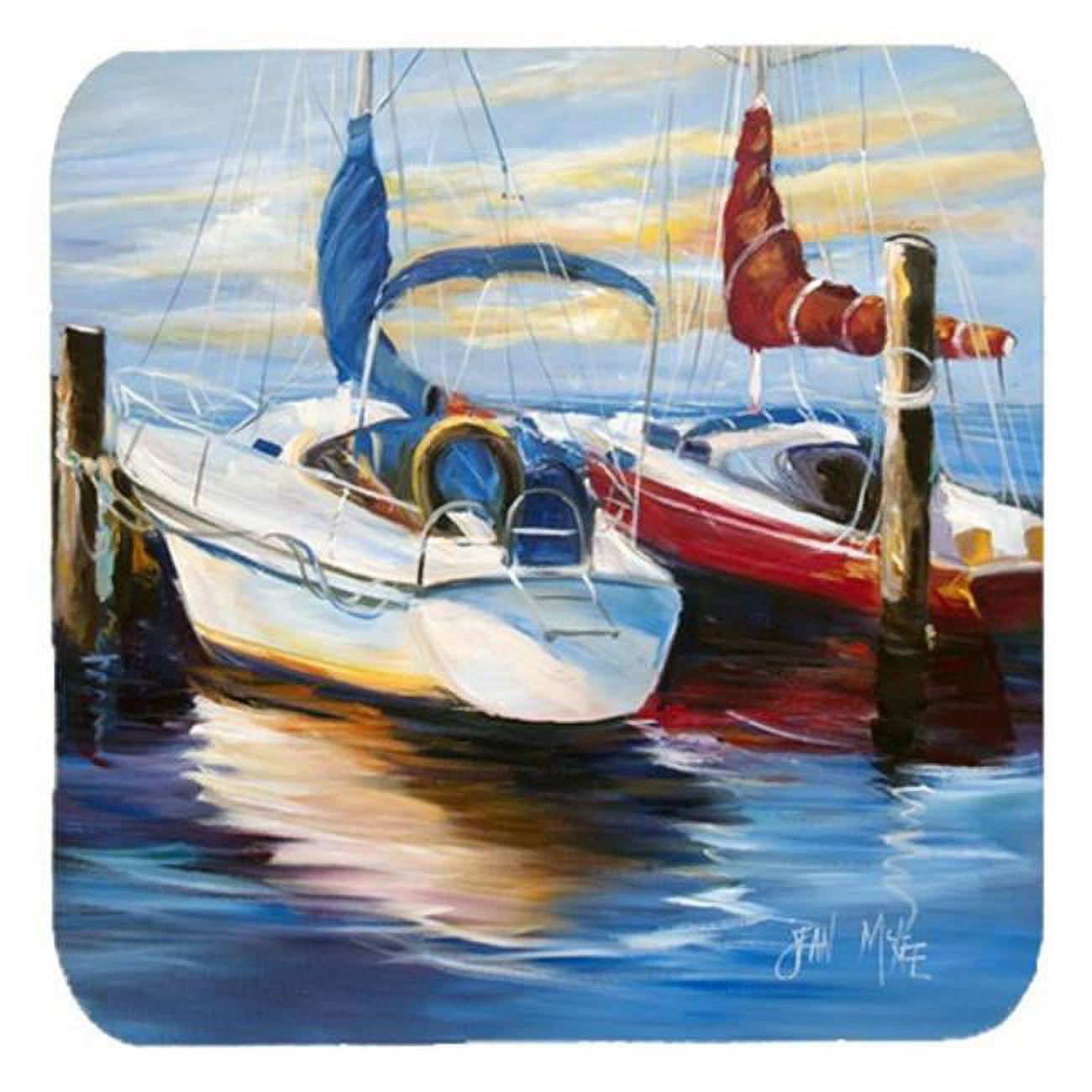 Symmetry Sailboats Foam Coasters, Set Of 4 - Walmart.com