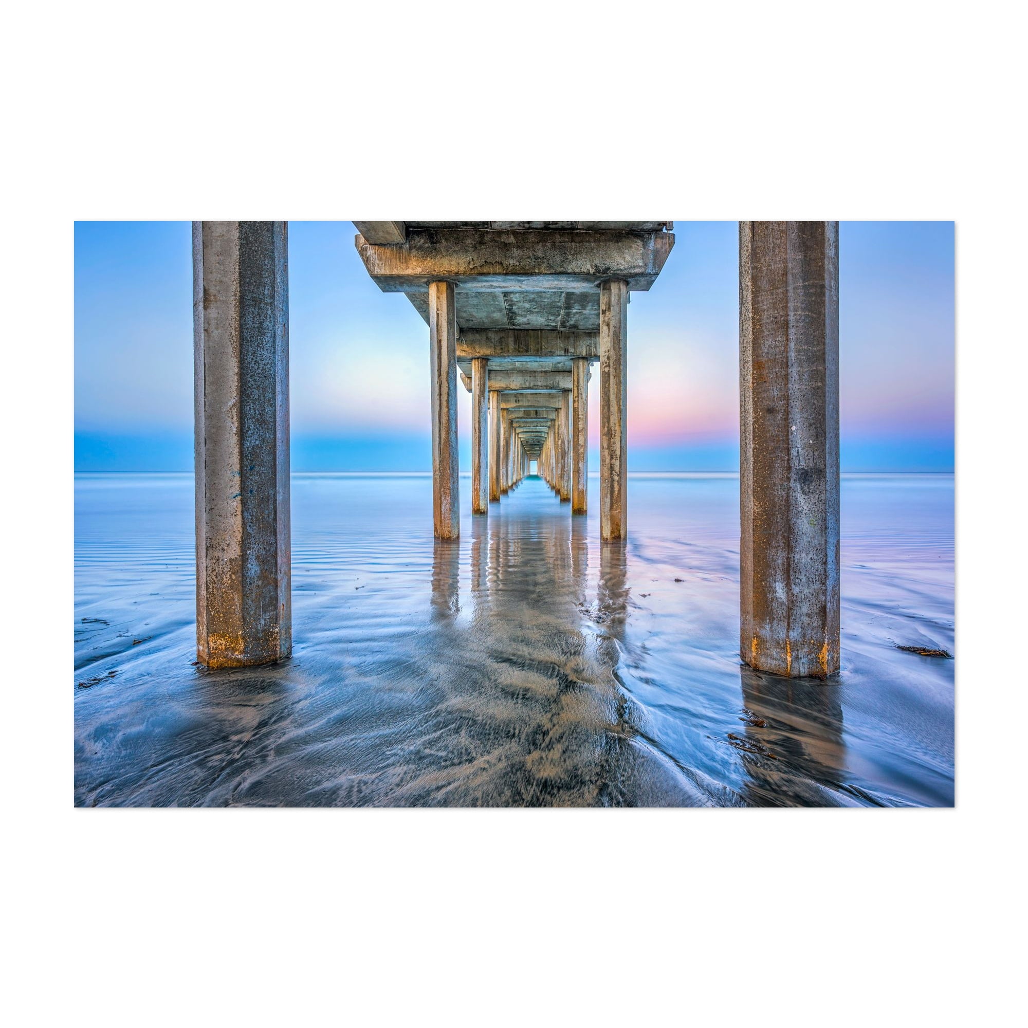 Symmetry by the Sea - San Diego California Photography Seascape Ocean ...