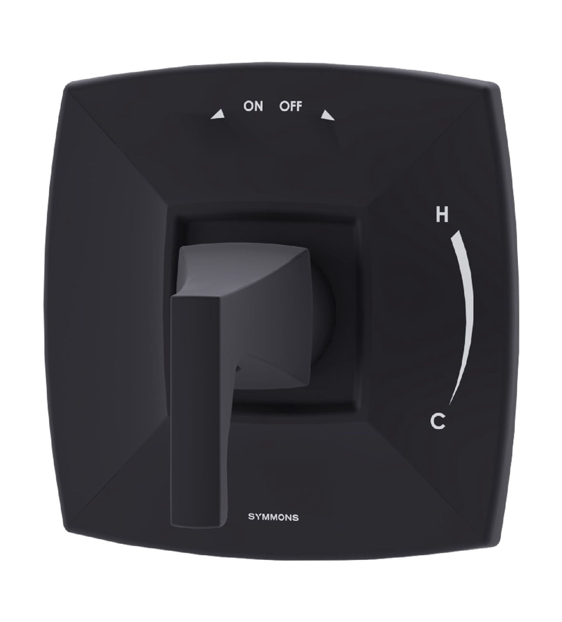 Symmons 5690Trm Oak Traditional Valve Trim Only - Black - Walmart.com