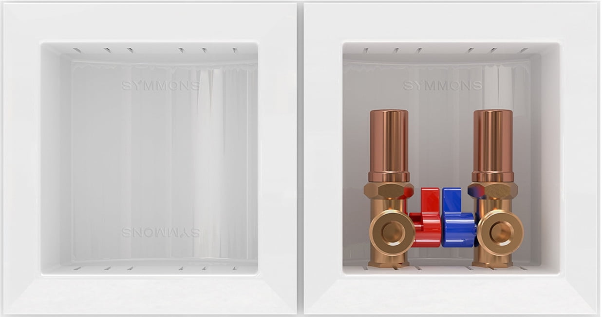 Symmons Lm600a Laundrymate Washing Machine Valve Boxes - Brass ...