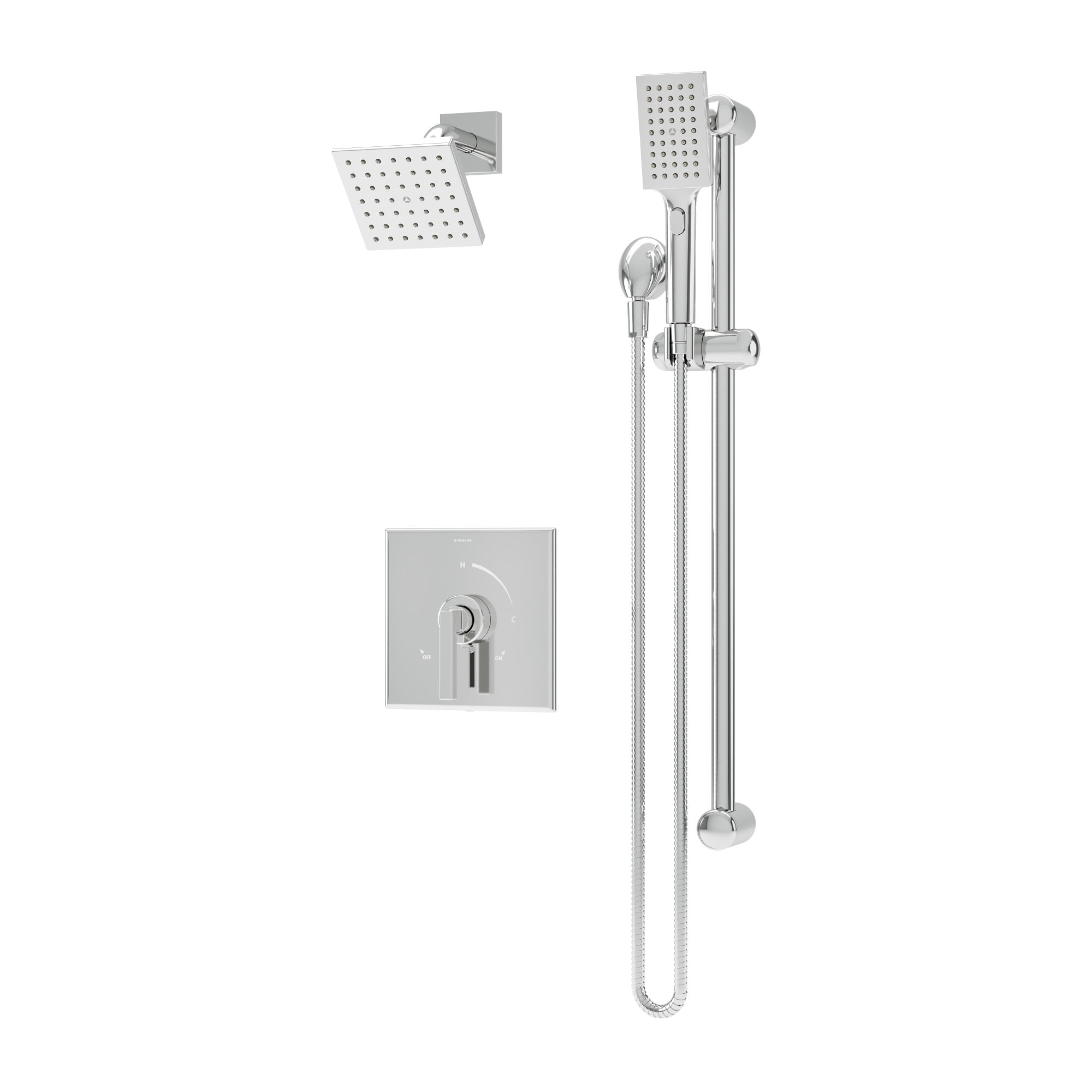 Symmons S369815trm Duro Hydromersion Pressure Balanced Shower System ...