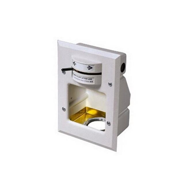 Symmons W-602-X Laundry-Mate Shut Off Valve In-Wall with Stop Single ...
