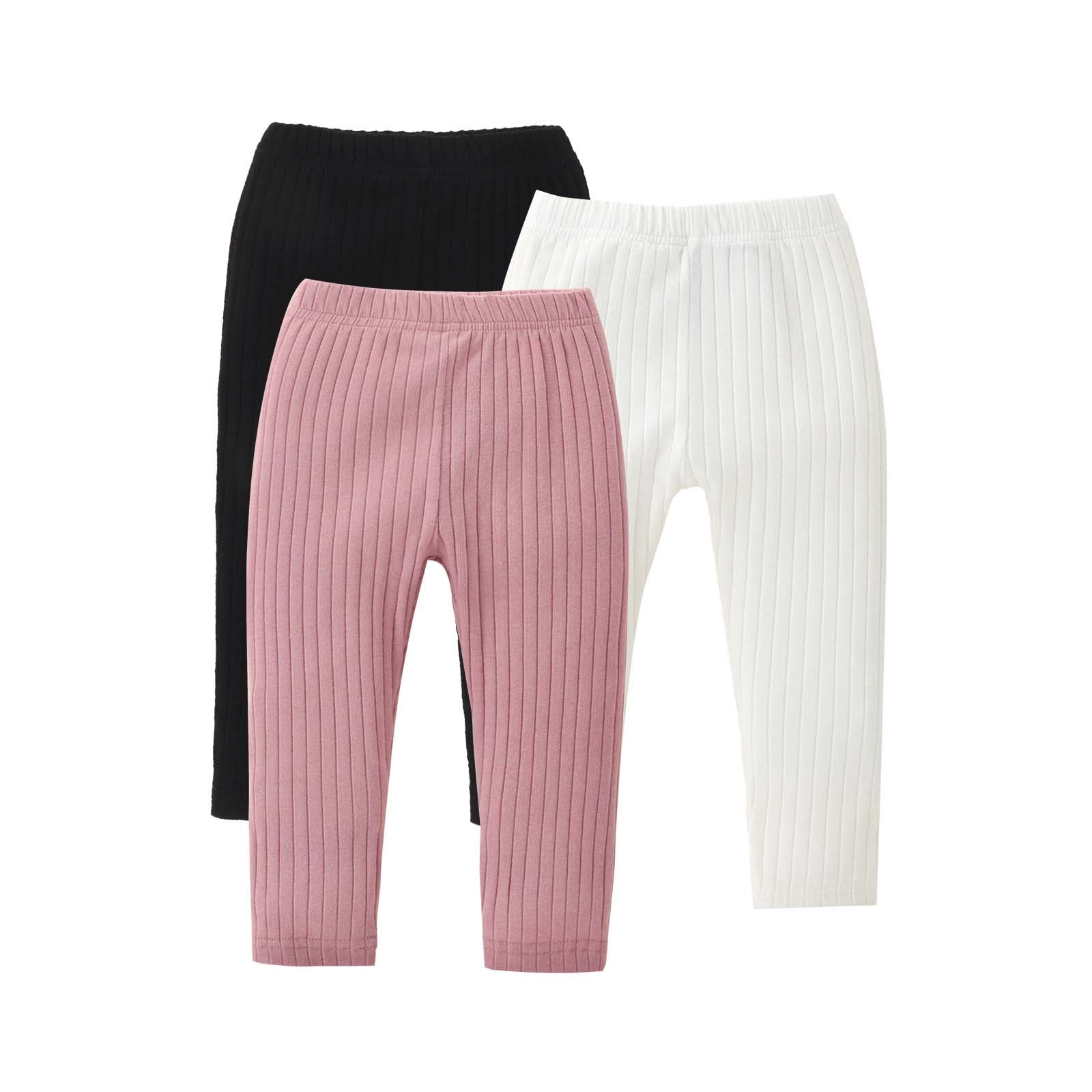 Symoid Full Cut Cotton Pink Leggings (Girl's 12-18 Months) - Walmart.com