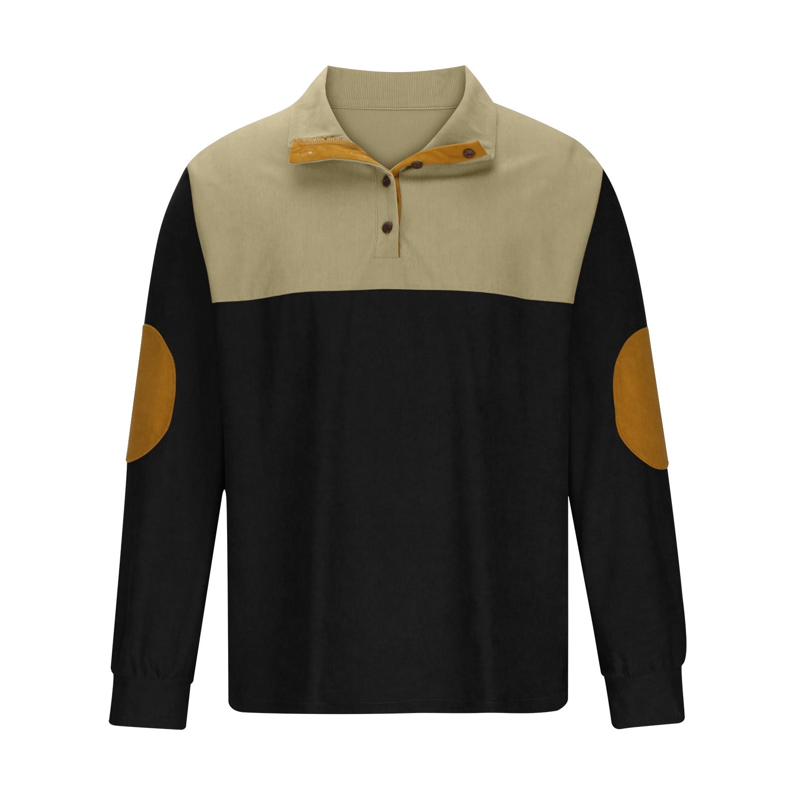 Symoid Men's Pullover Polo Shirts Henley Shirt Casual Button Up Tops ...