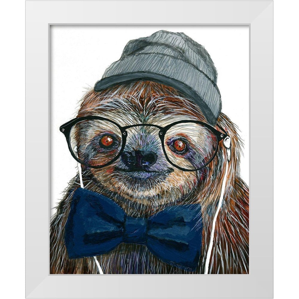 Symons, Melissa 12x14 White Modern Wood Framed Museum Art Print Titled ...