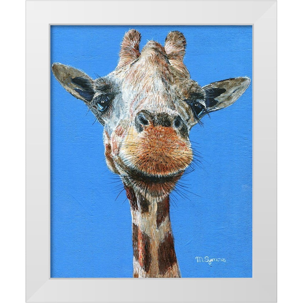 Symons, Melissa 12x14 White Modern Wood Framed Museum Art Print Titled ...