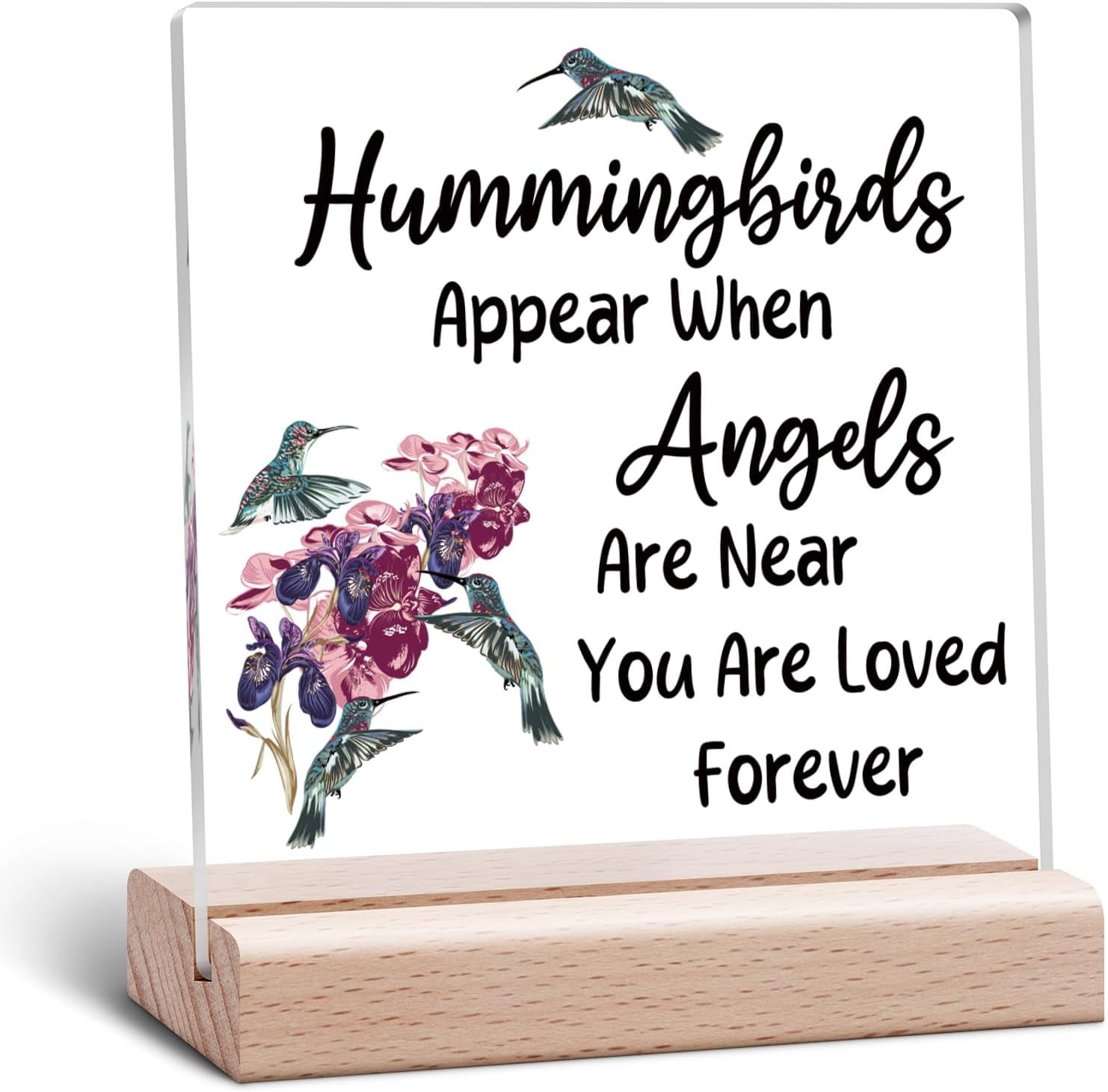 Sympathy Bereavement Gift Acrylic Plaque Memorial Gift Grieving ...