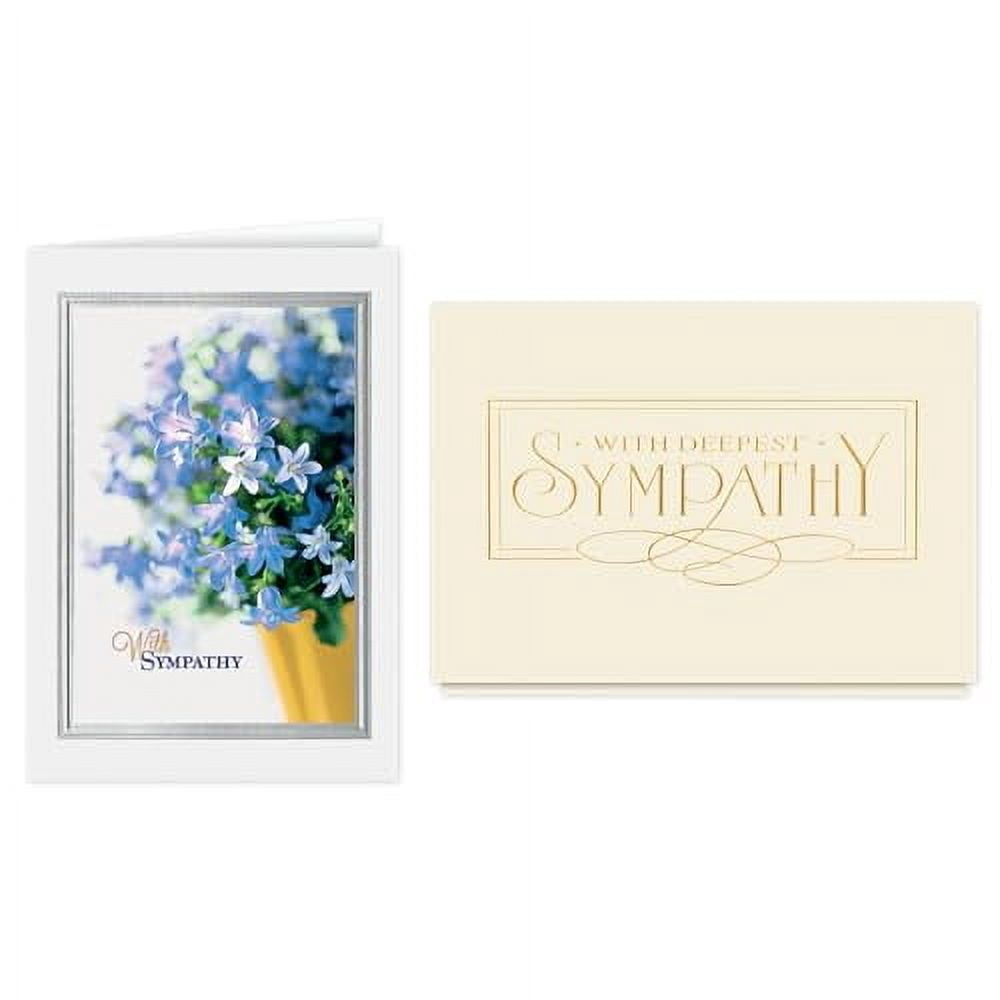 Sympathy Cards Assortment Box (35 Cards), Foil & Embossing (Sympathy 1 ...
