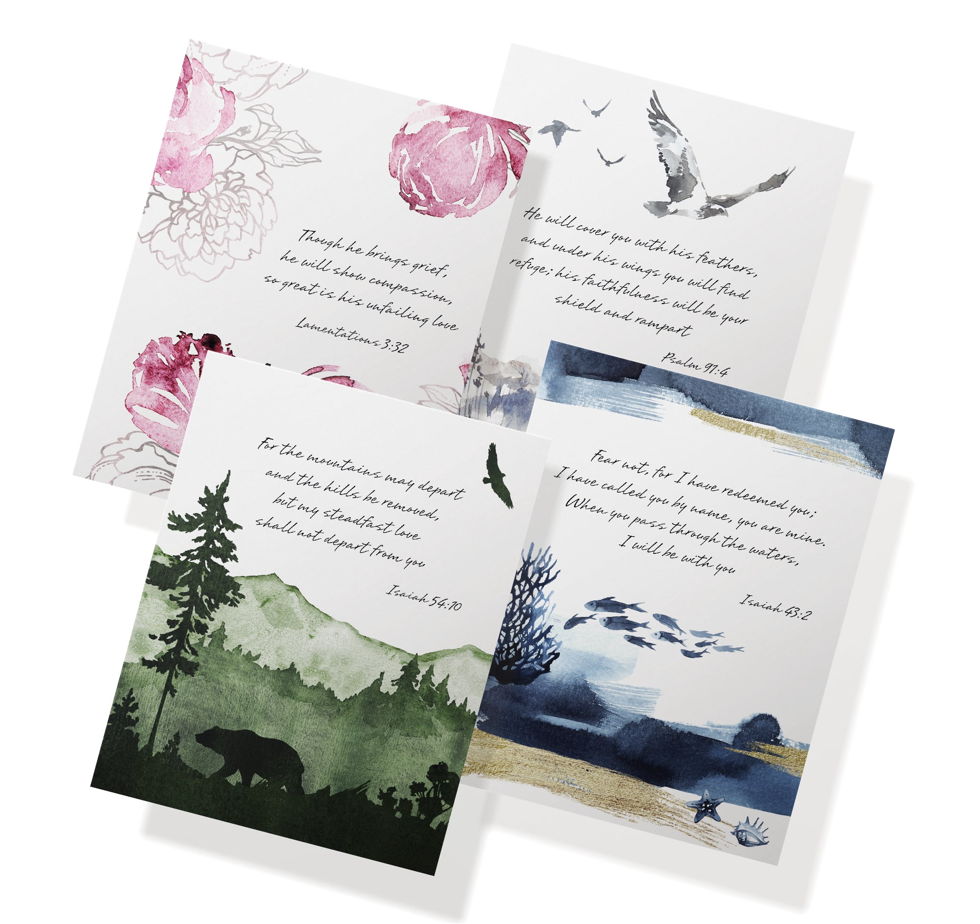 Sympathy Cards with Envelopes, 12 Christian Greeting Cards for ...