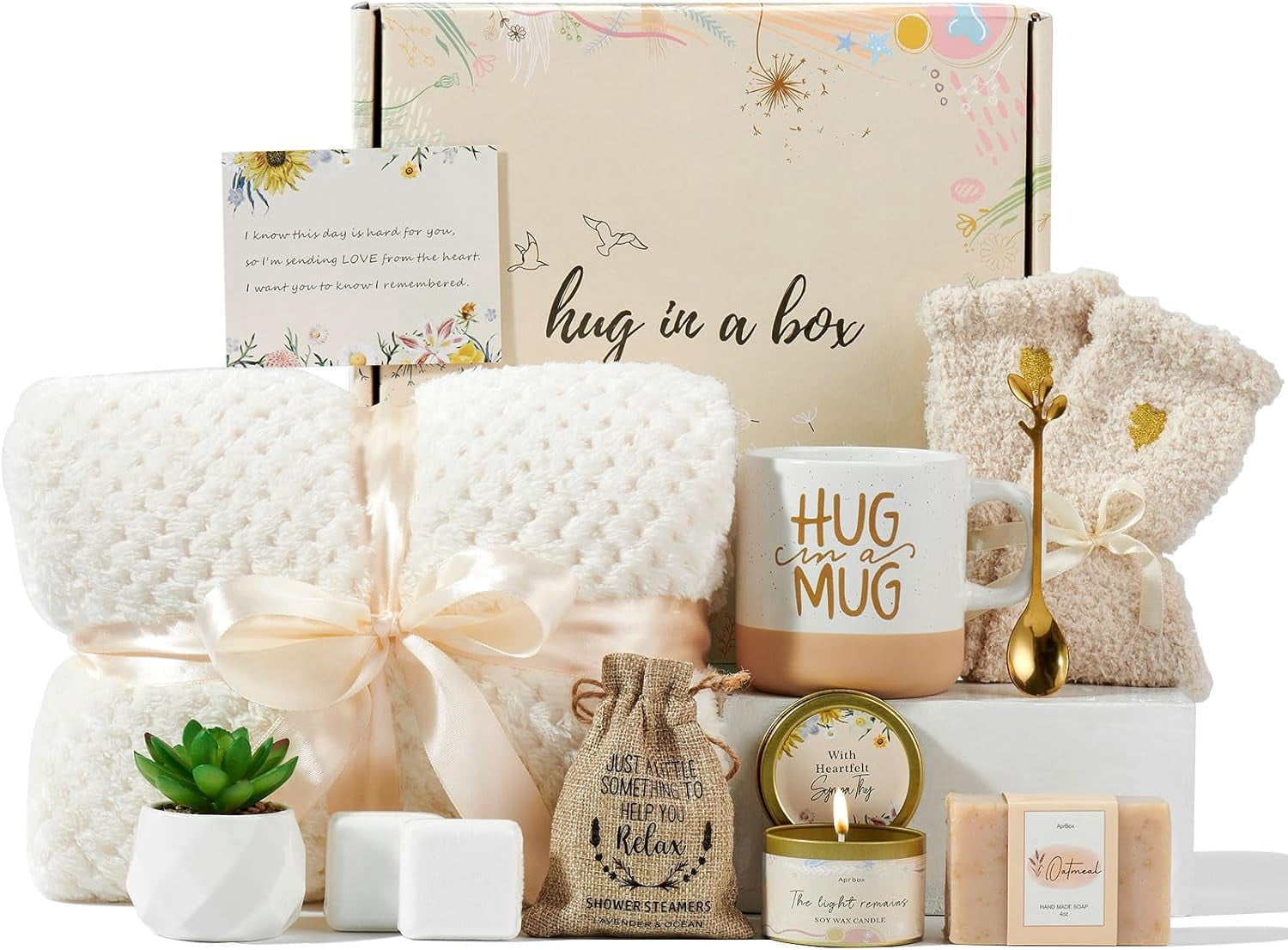 Sympathy Gift Baskets Bereavement Gifts Ideas Care Package for Women ...