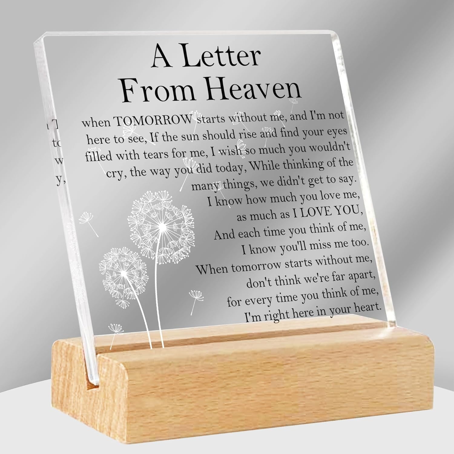 Sympathy Gifts, Condolence Gifts, Sympathy Plaques Gifts For Loss Of ...