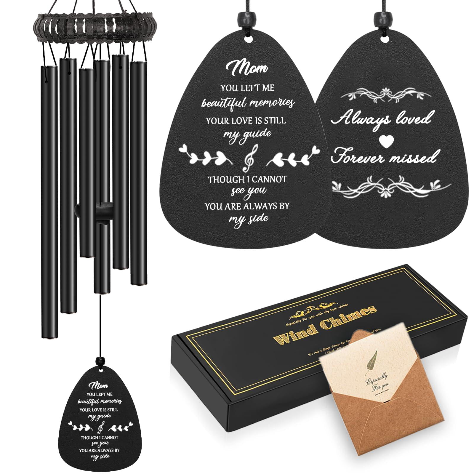 Sympathy Gifts For Loss Of Mom 30" Metal Memorial Wind Chimes Mother A ...