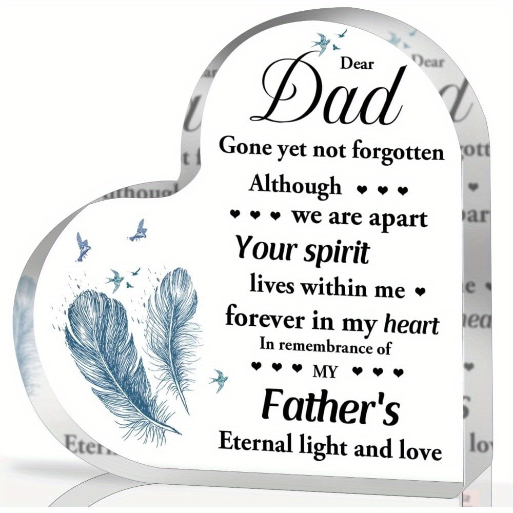 Sympathy Gifts for Loss of Dad Memorial Gifts for Family Man Male In ...