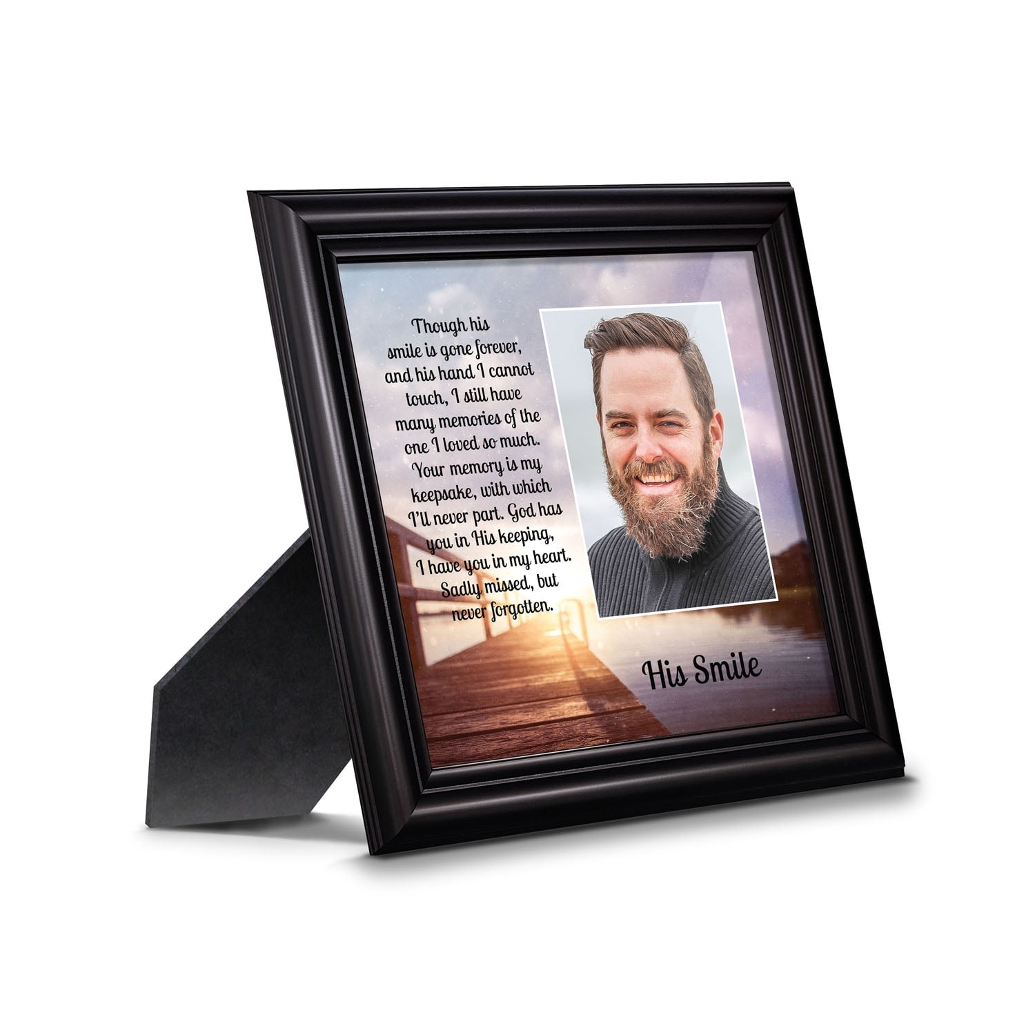 Memorial Picture Frame for Man Husband Father or Son Sympathy Gift ...