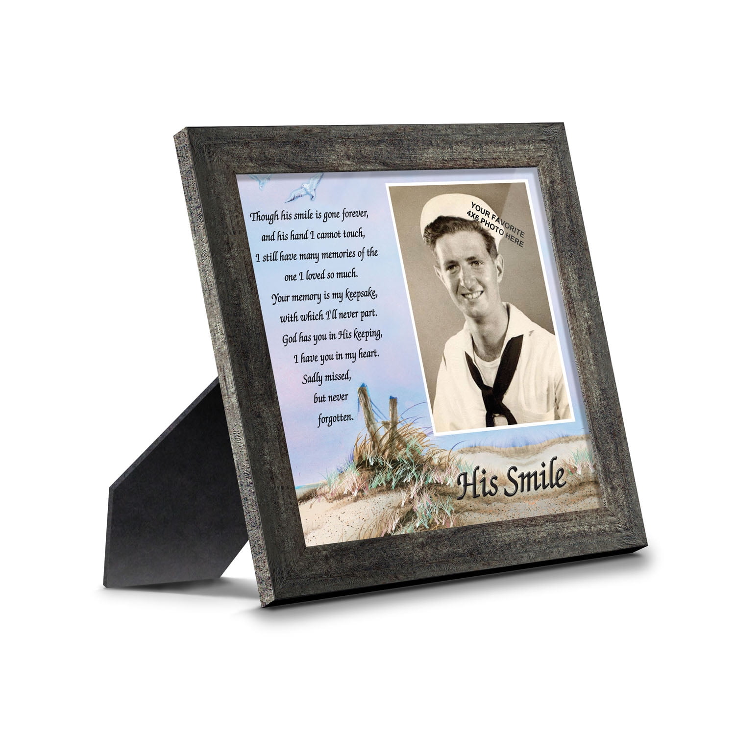 Sympathy Gifts for Loss of Husband, Memorial Gift, His Smile In Memory ...