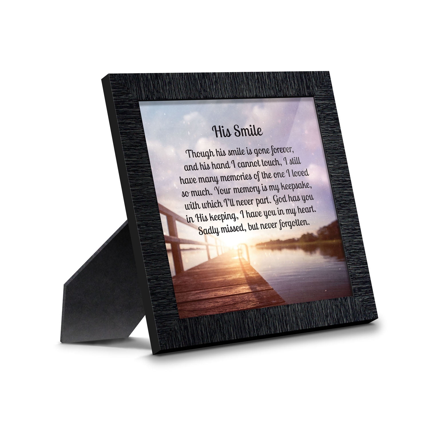 Sympathy Gifts for Loss of Husband, Memorial Gift, His Smile In Memory ...