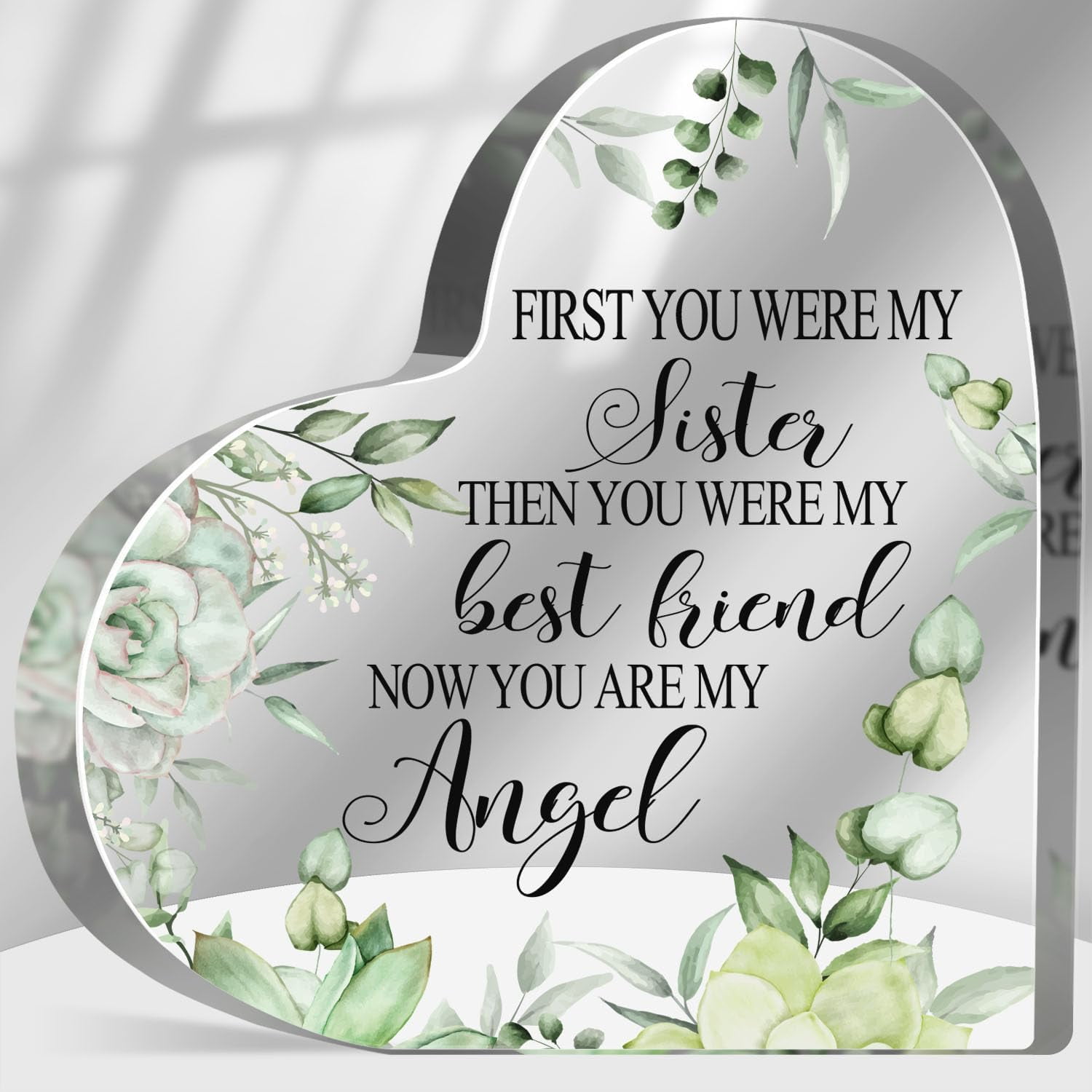 Sympathy Gifts for Loss of Sister, Memorial Gifts for Friends Women ...