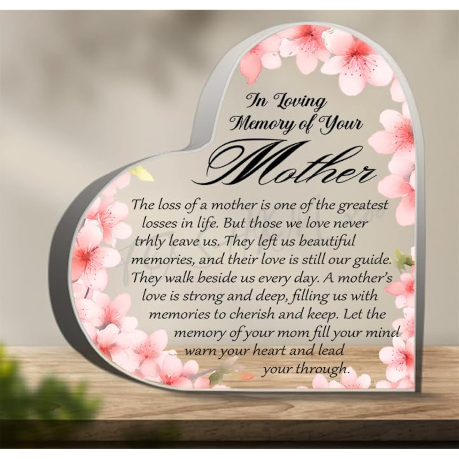 Sympathy Memorial Gift For Loss Of Mother Mom Bereavement Remembrance ...