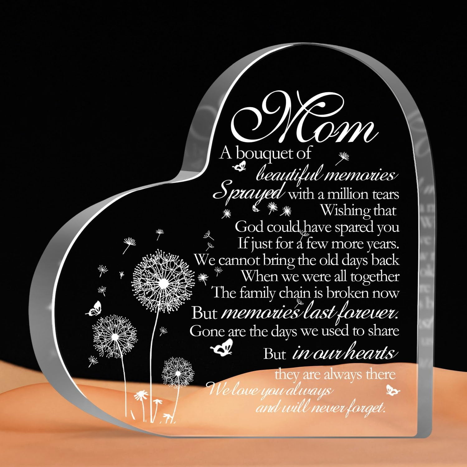 Sympathy Memorial Gifts for Loss of Mom, Loss of Mother Sympathy Gifts ...