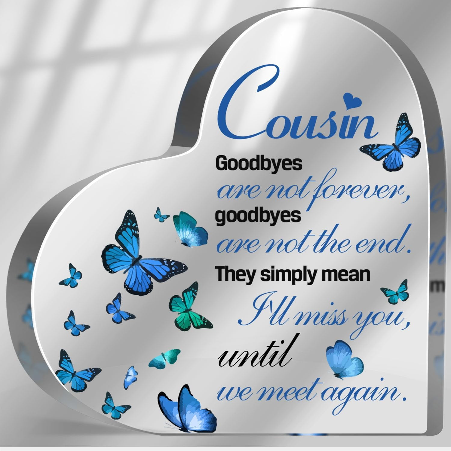 Sympathy Memorial Gifts for Loss of Cousin, Loss of Cousin Sympathy ...