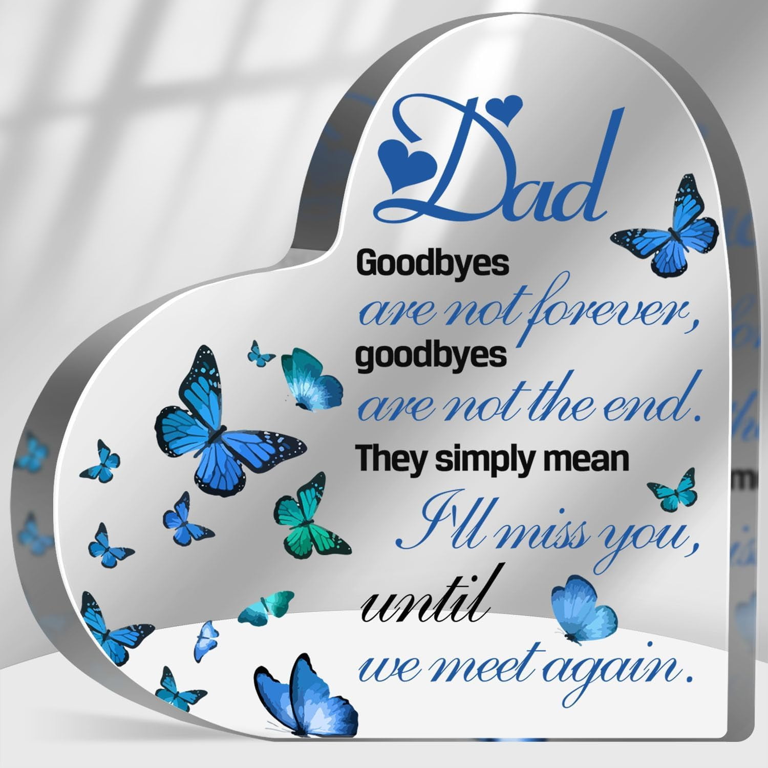 Sympathy Memorial Gifts for Loss of Dad, In Memory of Dad Unique ...