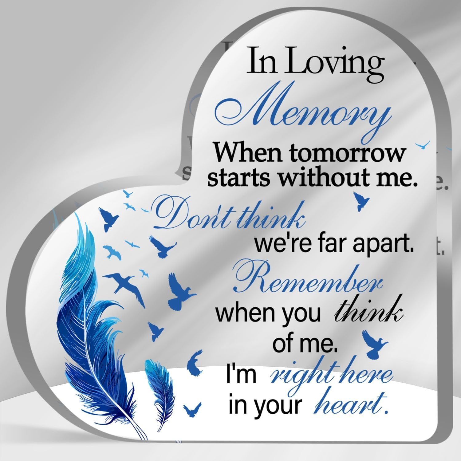 Sympathy Memorial Gifts for Loss Loved One Father Mother Sign ...