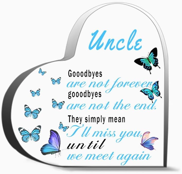 Sympathy Memorial Gifts For Loss Of Uncle Loss Of Uncle Sympathy Gifts ...