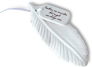Sympathy Ornament, Sympathy Gift, Sympathy Feather Ornament, Feather ...