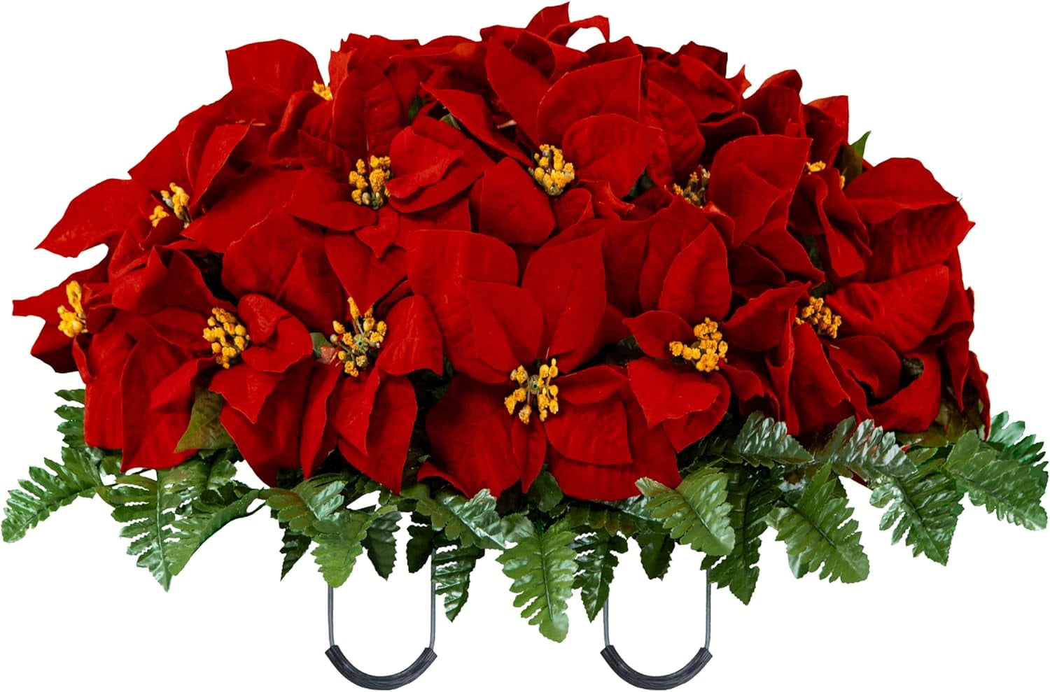 Sympathy Silks Artificial Cemetery Flowers - Winter Memorial Flowers ...