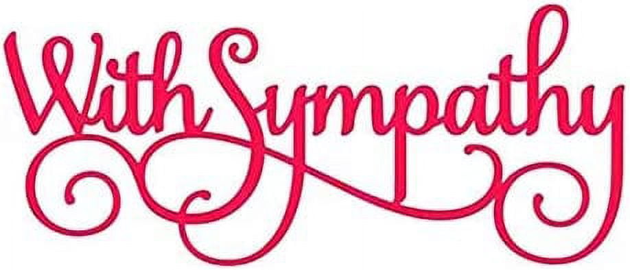 with Sympathy Words Cutting Dies,Word Die Cuts,DIY Scrapbooking Artist ...