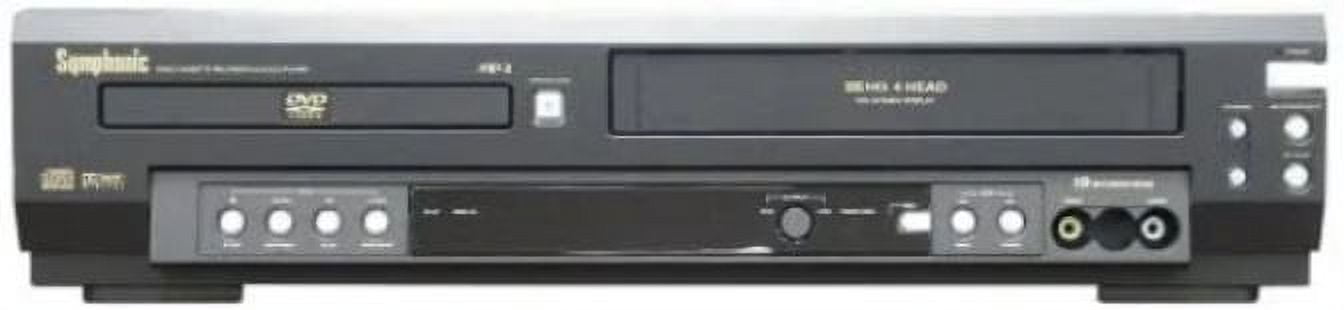 Symphonic Wf803 Dvd VCR Combo Dvd Player Vhs Player With Hdmi Adapter ...