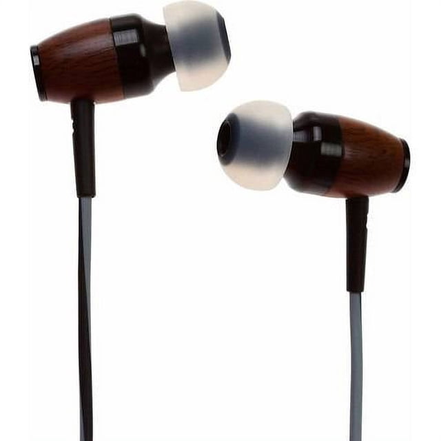 Symphonized DRM Premium Genuine Wood In-Ear Noise-Isolating Headphones ...