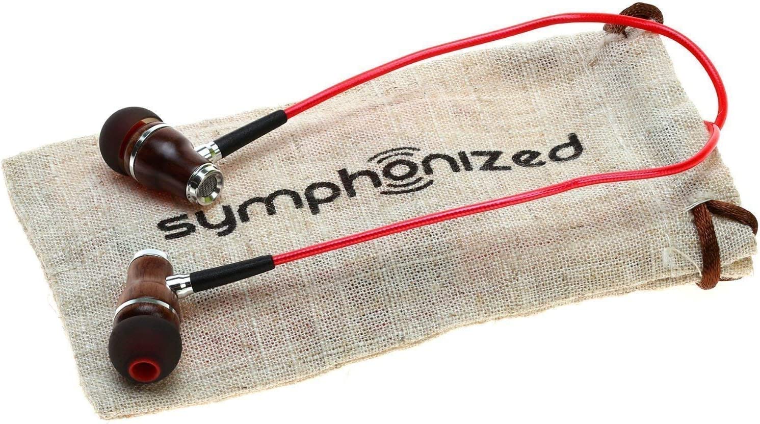 Symphonized NRG 2.0 Wood Earbuds Wired, in Ear Headphones with ...