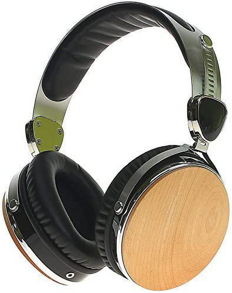 Symphonized Wraith 2.0 Premium Genuine Wood Headphones with Mic ...