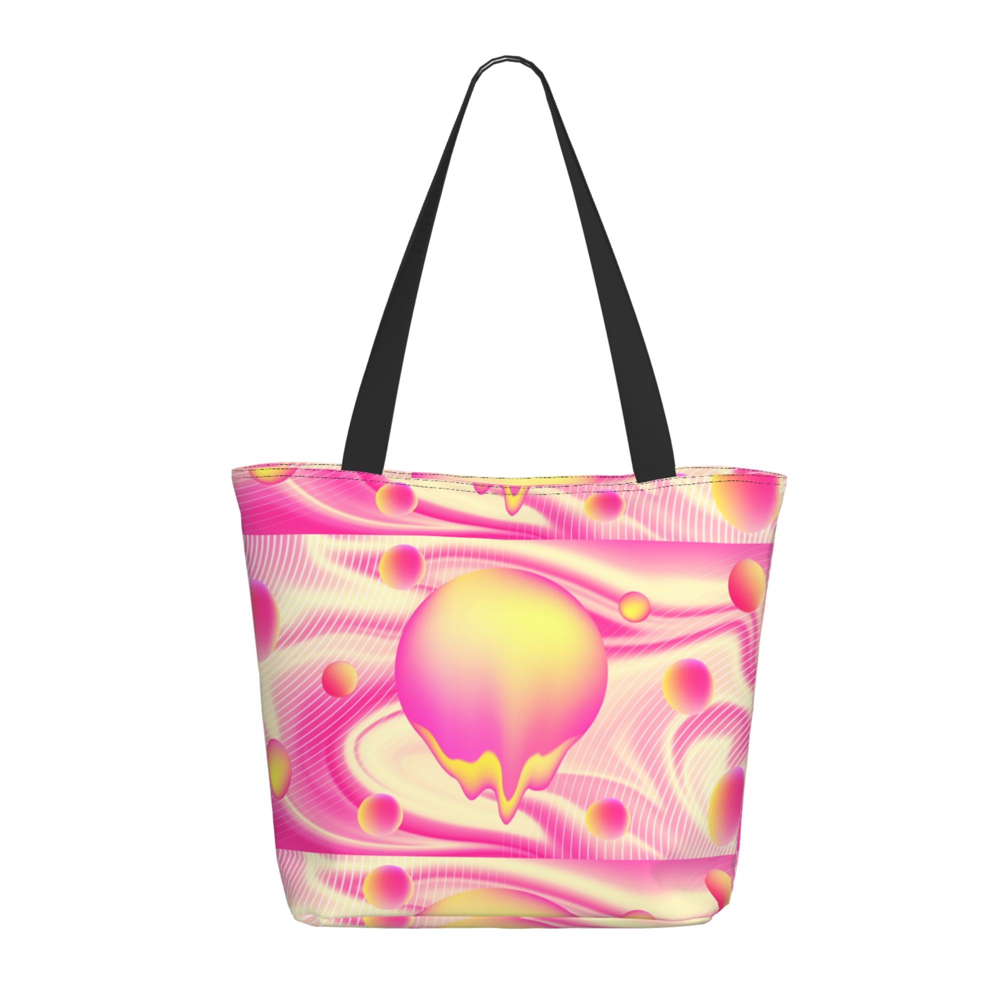Symphony Gradient Fluid Background Bag Pattern For Women Gift Tote Bag ...
