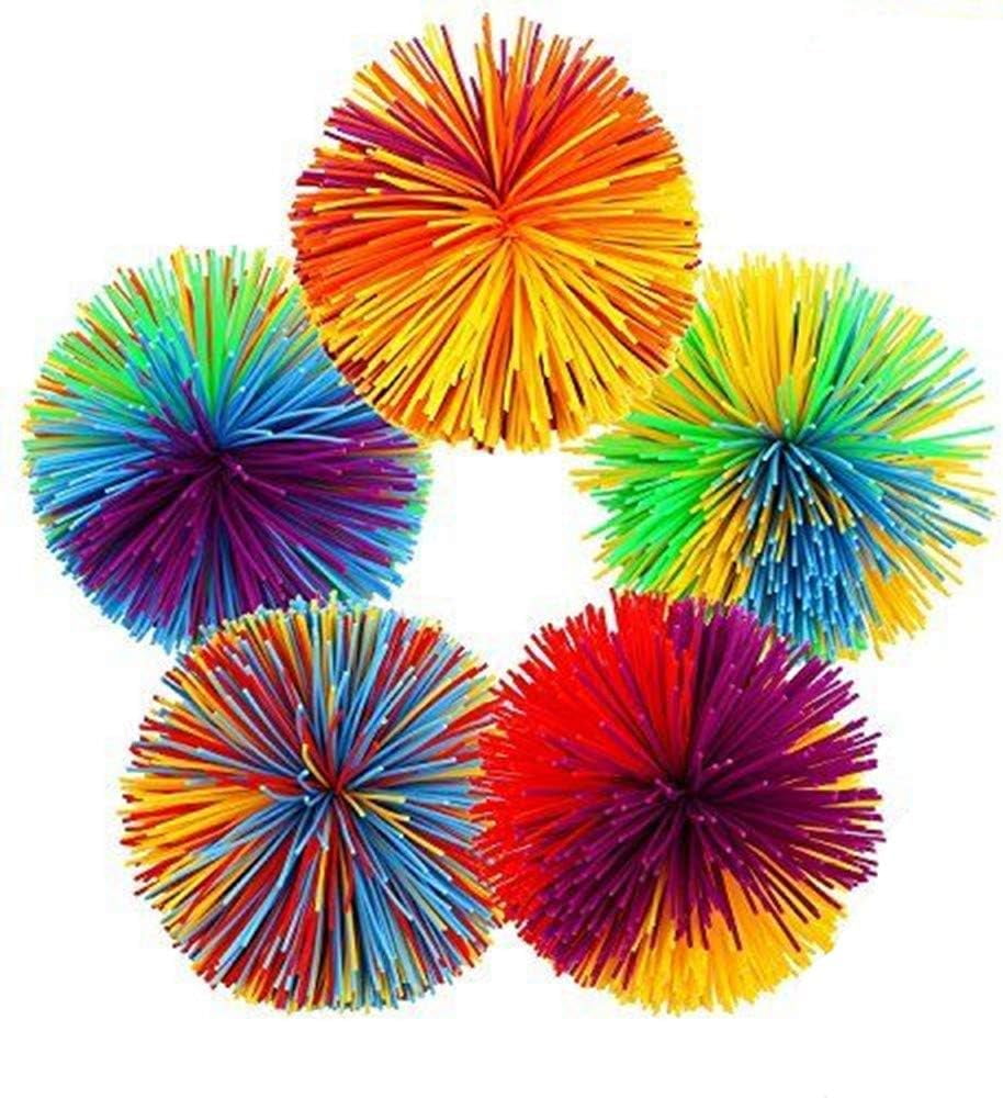 Symphony Monkey Stringy Balls, 5PCS Sensory Fidget Stringy Balls ...