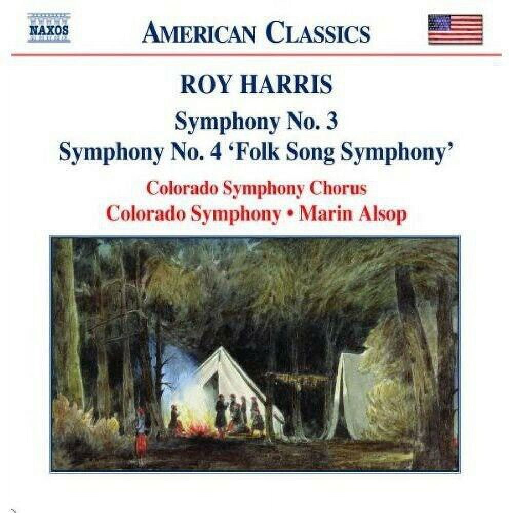 Pre-Owned Roy Harris: Symphony No. 3; Symphony No. 4 'Folk Song Symphony' (CD 0636943922729) by ...
