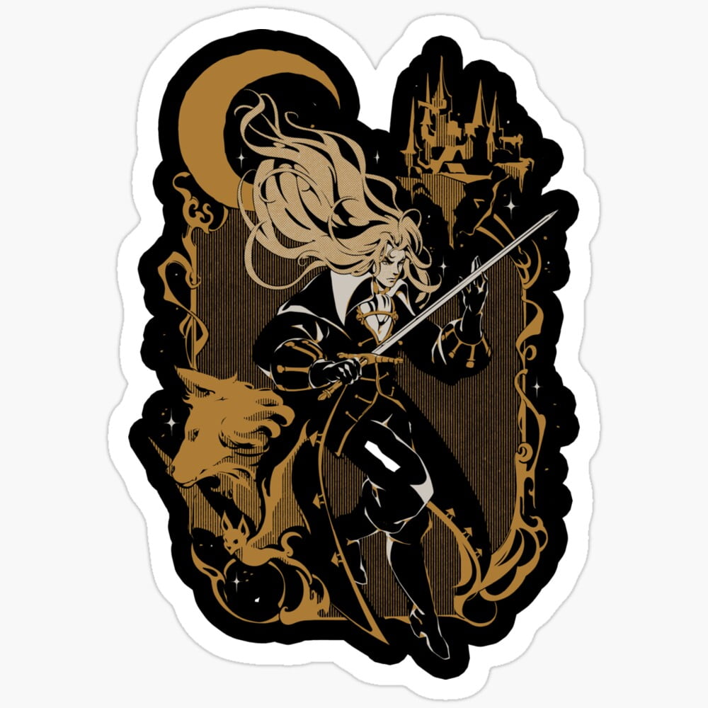Symphony Of The Vampire Sticker Phone Decal Water Bottle Stickers Car ...