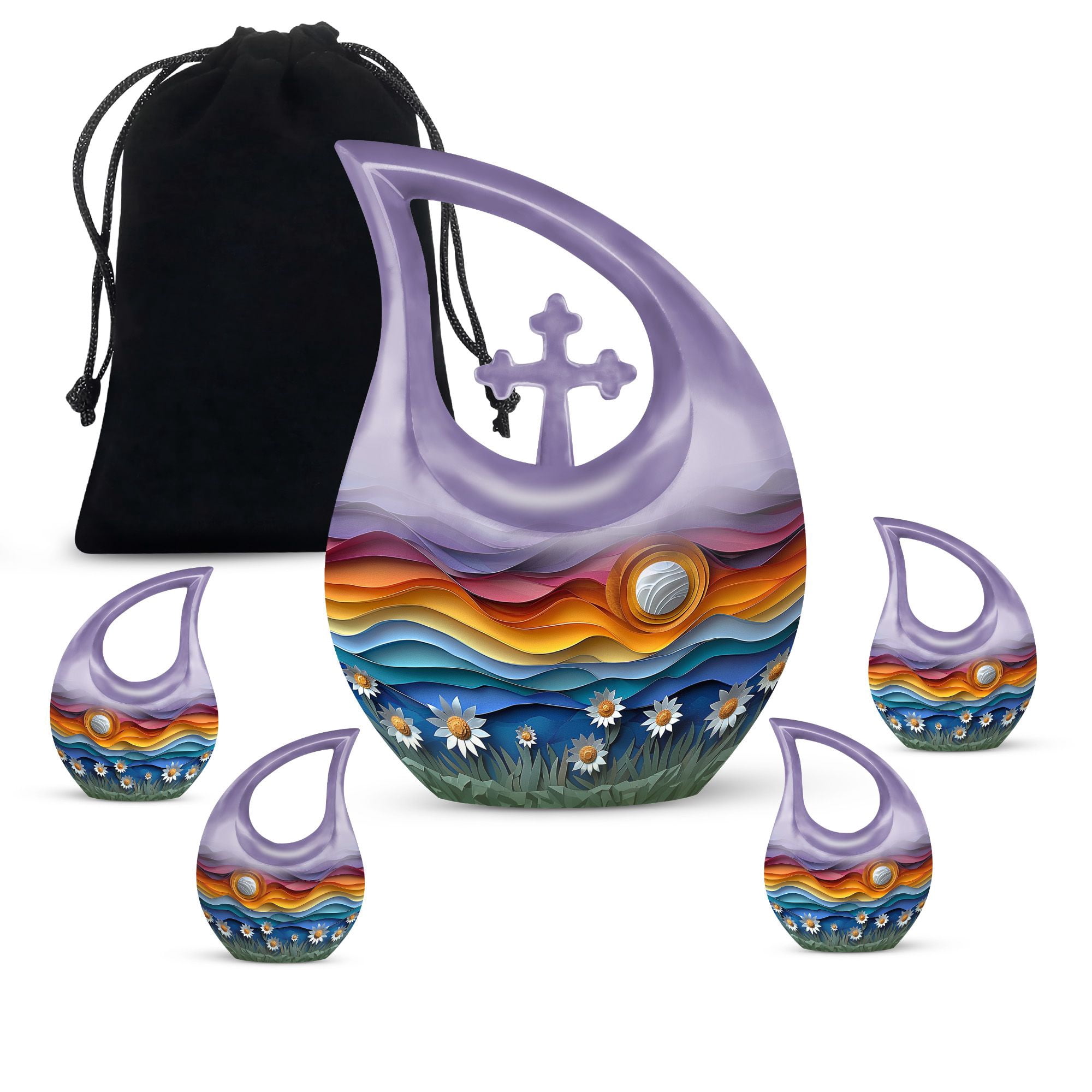 A Symphony In Paper Urn - Funeral Urns For Human Ashes - Urns For Human ...