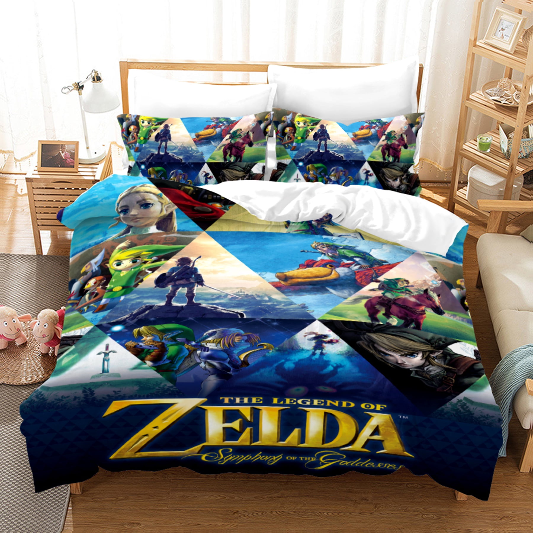 Symphony of the Goddesses Bedding Set Duvet Cover with Iconic Game ...