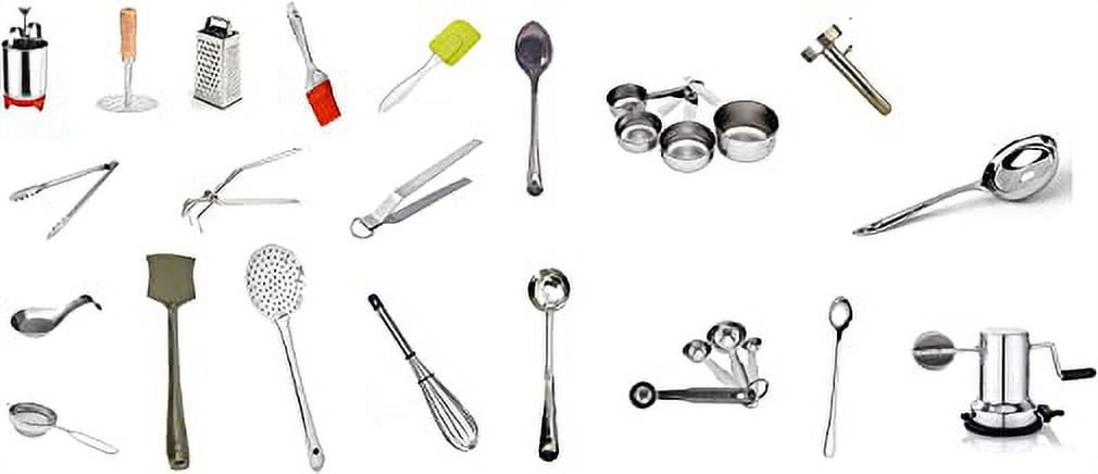 SynSpiritStore Stainless Steel 21 in 1 Perfect Kitchen Tool Combo ...