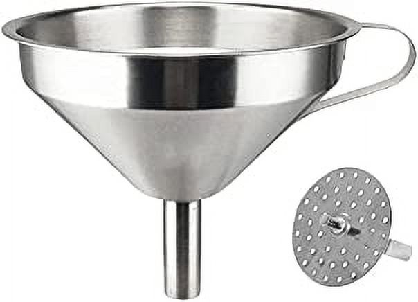 SynSpiritStore Stainless Steel Multipupose Funnel With Detachable ...