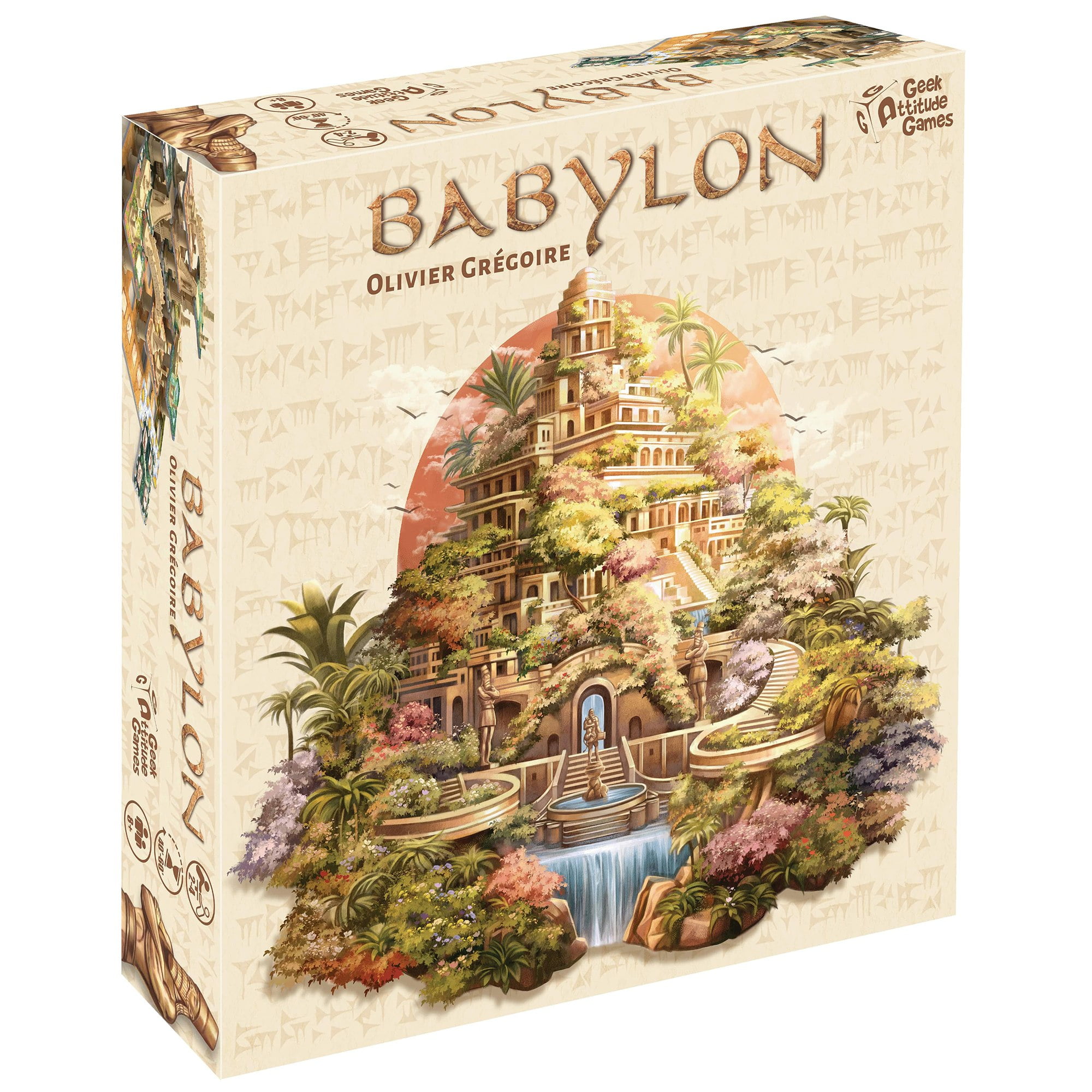 Synapses Games: Babylon - Tile Placement Board Game, 3D Landscape, 6th ...