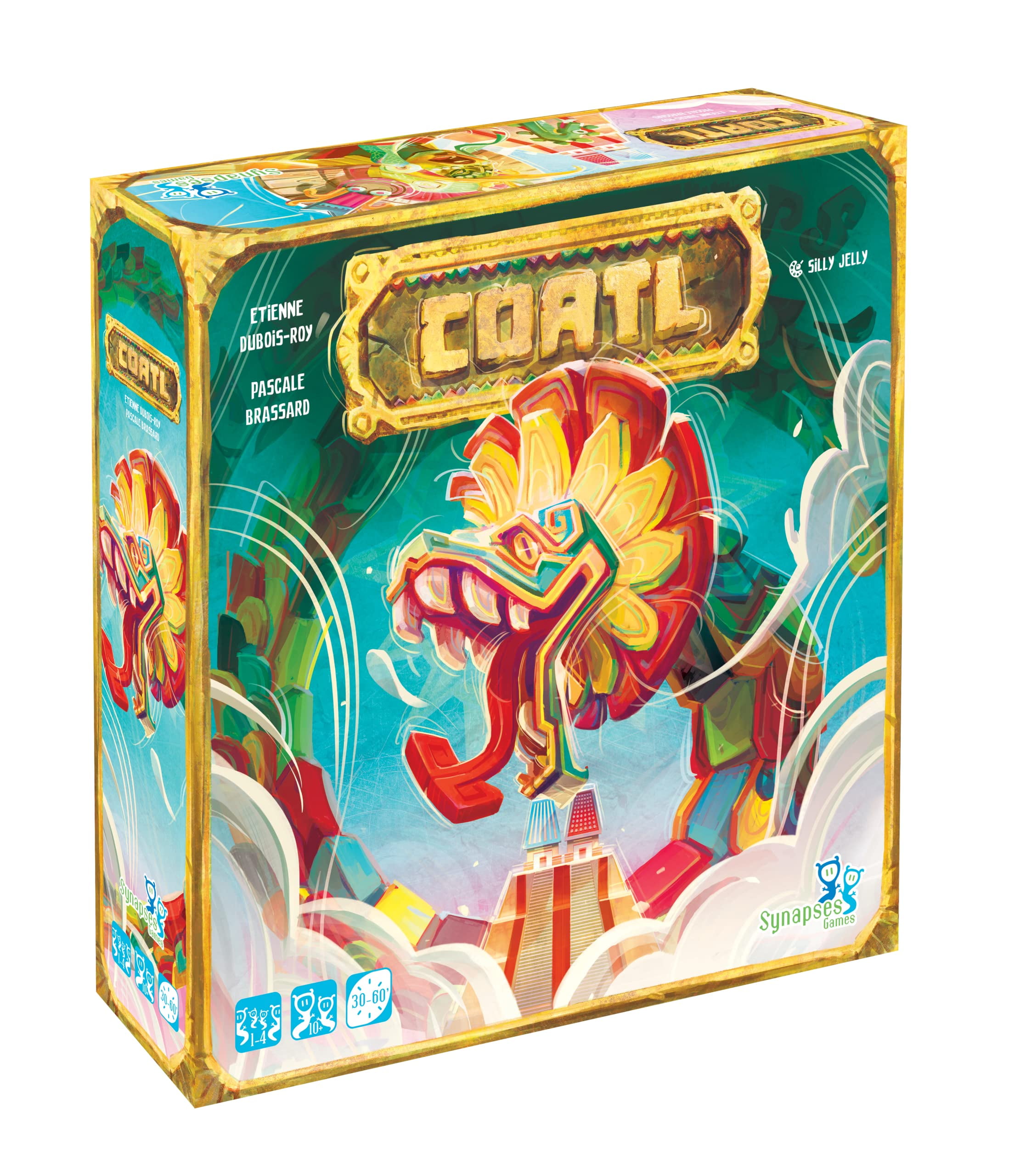Synapses Games | Coatl MSF2 | Strategy Board Game | 3D Plastic Pieces ...