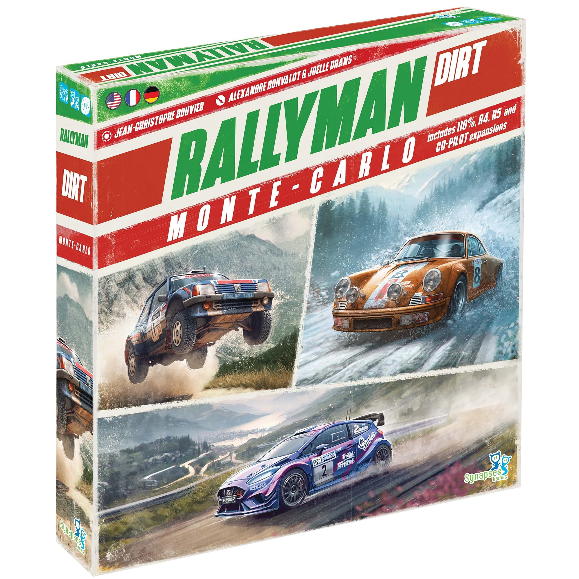 Synapses Games | Rallyman: SSF20 Dirt Monte Carlo | Expansion | Dice ...
