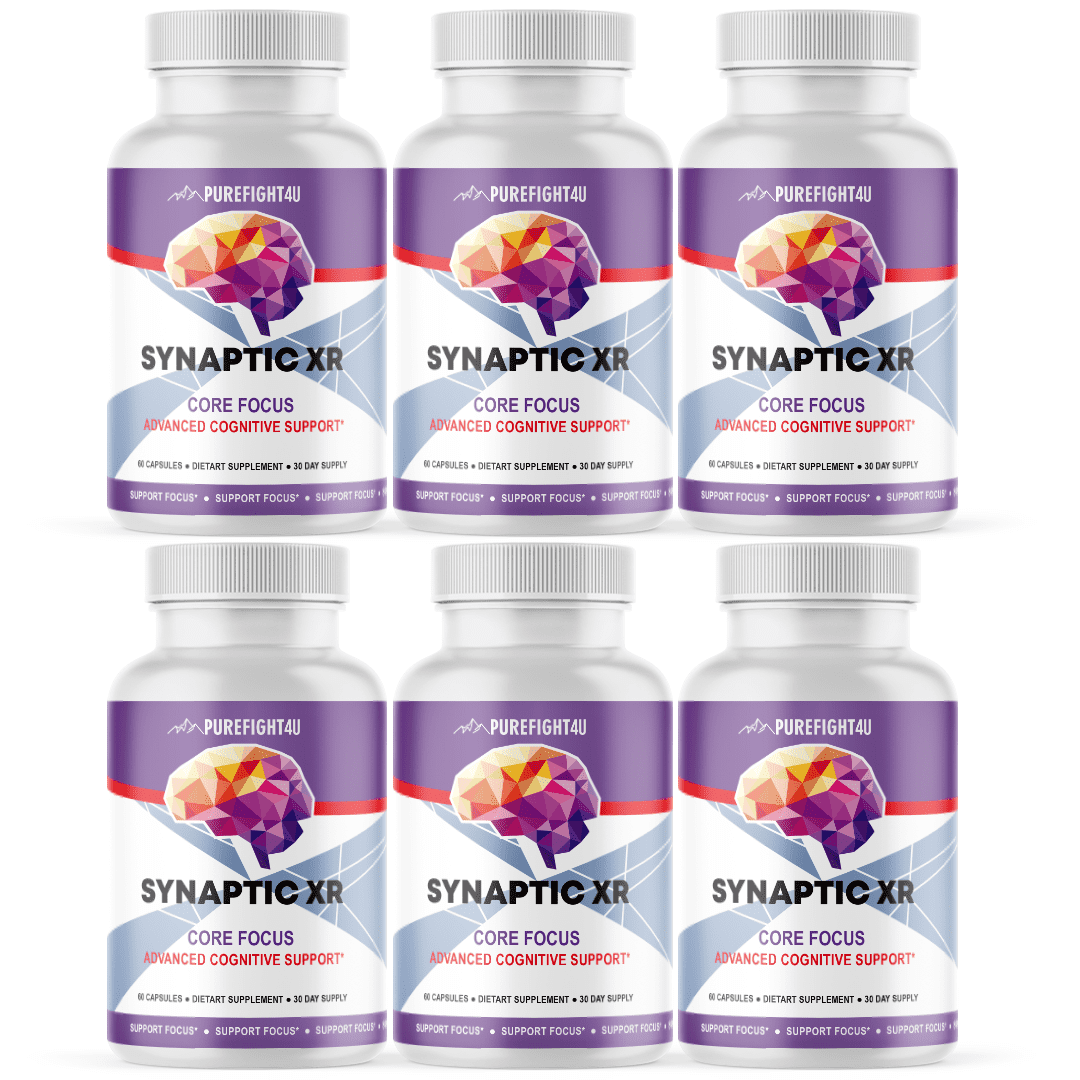 Synaptic XR Core Focus Advanced Cognitive Support Supplement Capsules 6 Bottles - Walmart.com