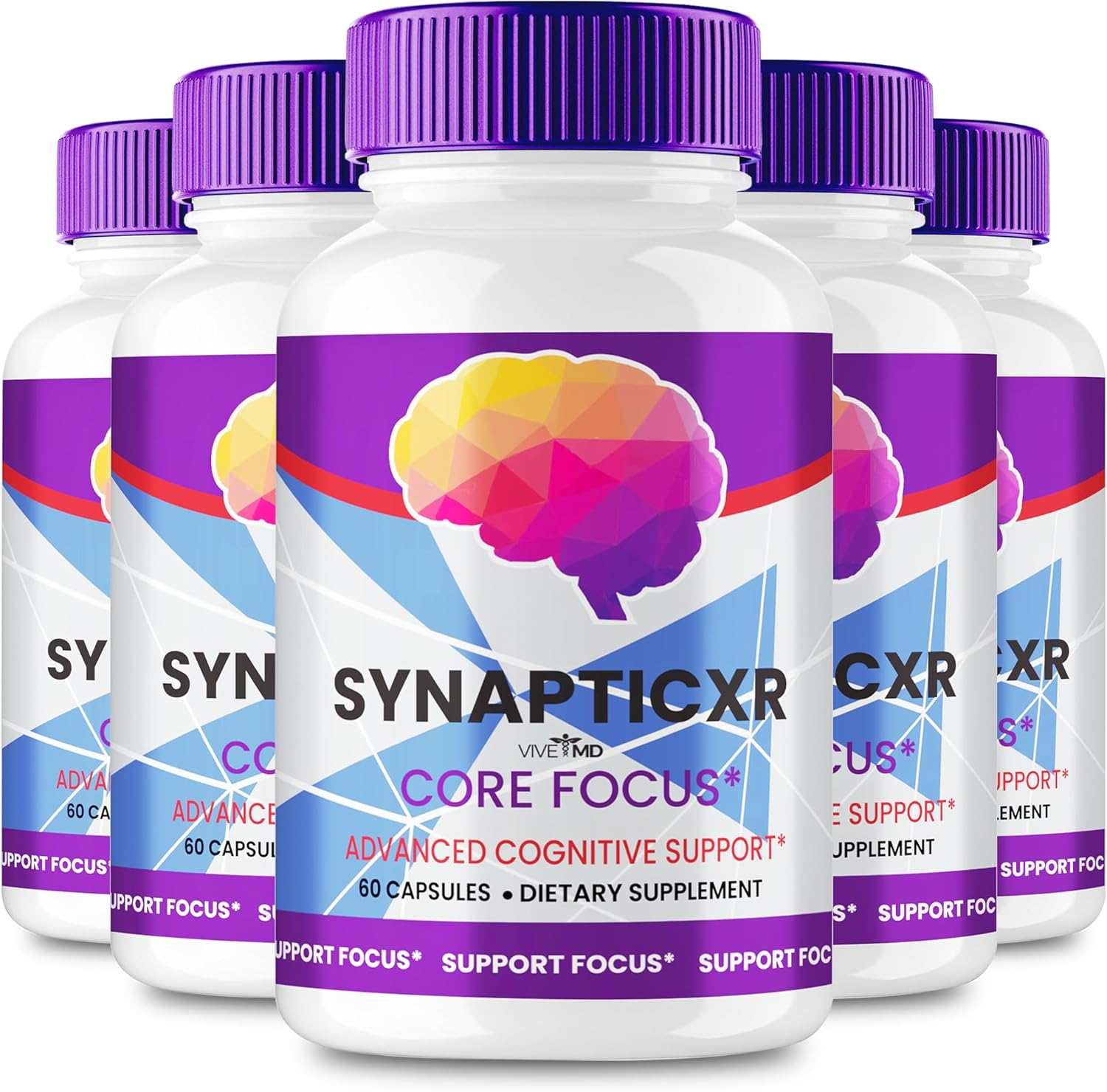 Synaptic XR Core Focus Capsules, SynapticXR Brain Supplement Memory and ...