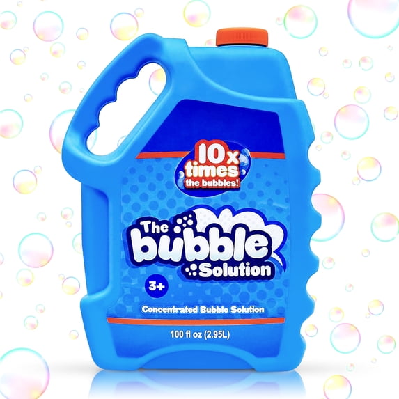 SYNCFUN 100 oz Concentrated Bubble Solution for Kids Up to 8 Gallon ...