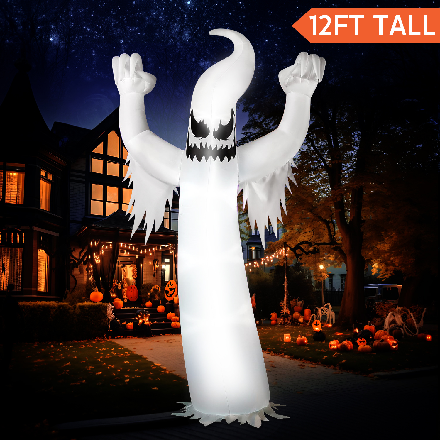 Gemmy Industries Yard Inflatables Nightmare Before Christmas Halloween ...